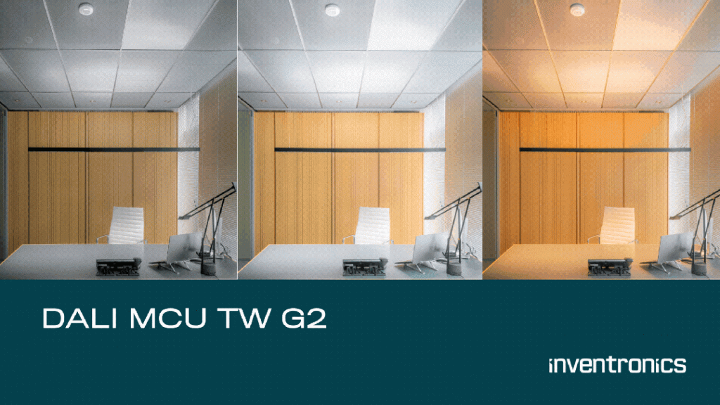 橙「新」推荐｜DALI MCU TW G2 控制器 – Inventronics
